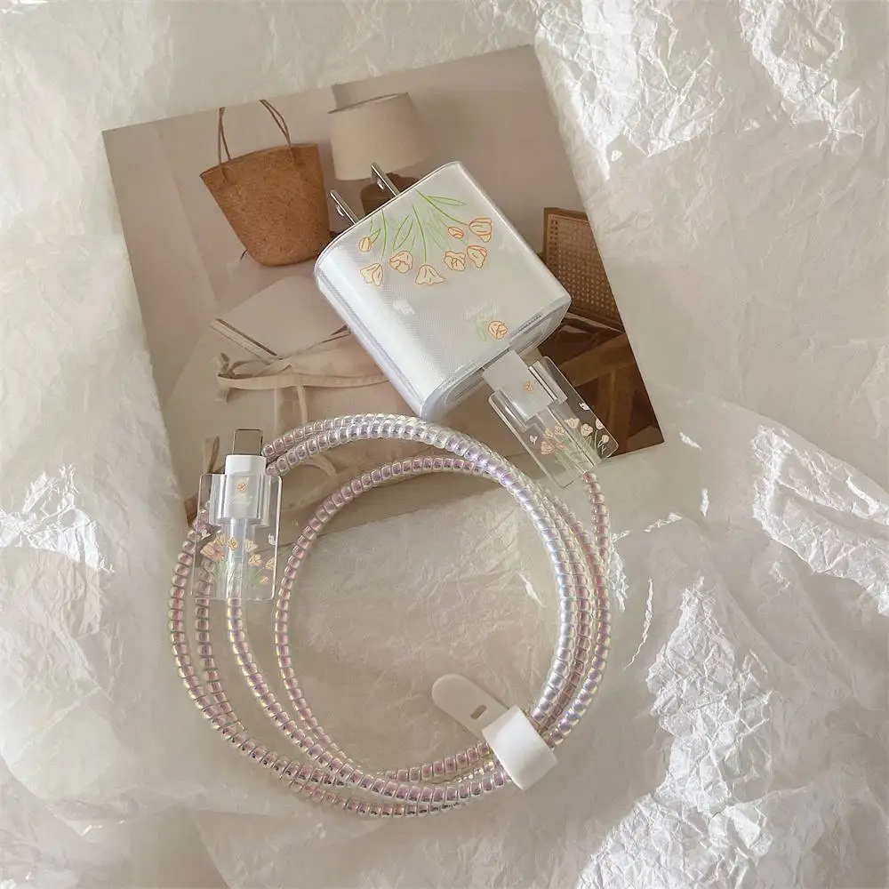 Protector De Cargador,Charger Protector For Cable Organizer Bites Wrap ...