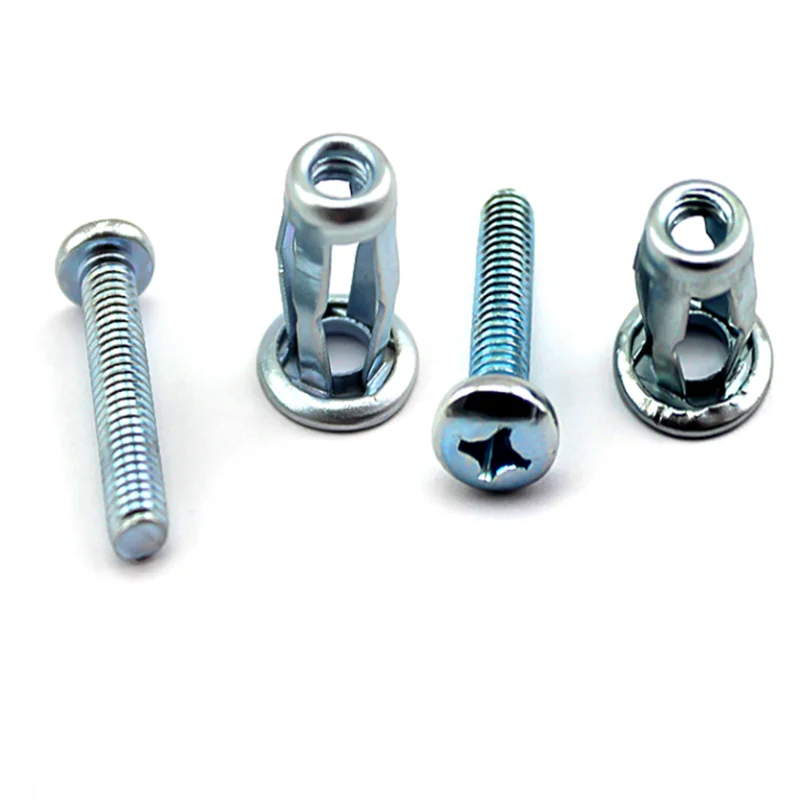 M6 M8 Jack Nuts Rivet Nut Car Metal Screw Petal Nuts With Screw For ...