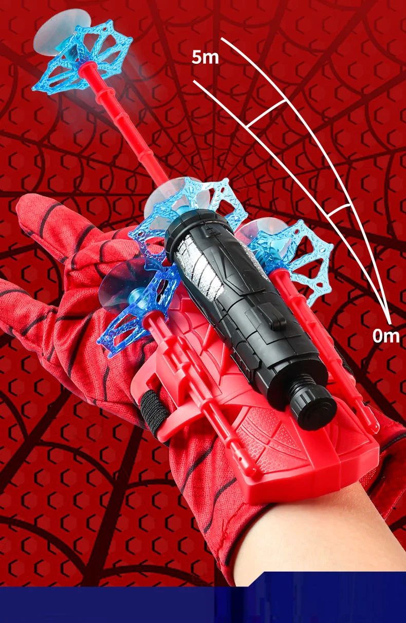 Spider Launcher Cosplay Shooting Game Children Role-playing Boys ...