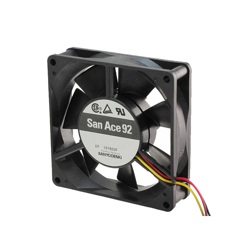 San Ace 9225 Fan Dc Cooling Fan 92x92x25 Mm 12v 24v 9225 Brushless Axial Cooling Fan 9s0912f401 ...