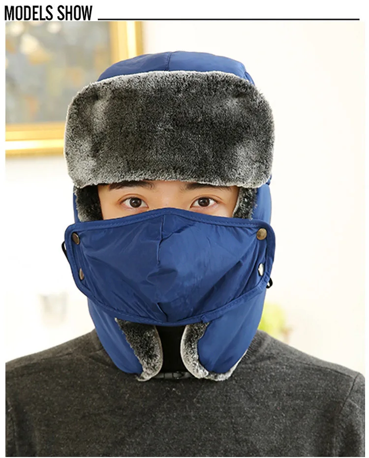 Wholesale Winter Masks Warm Caps Couples Cold Penguin Velvet Pure ...