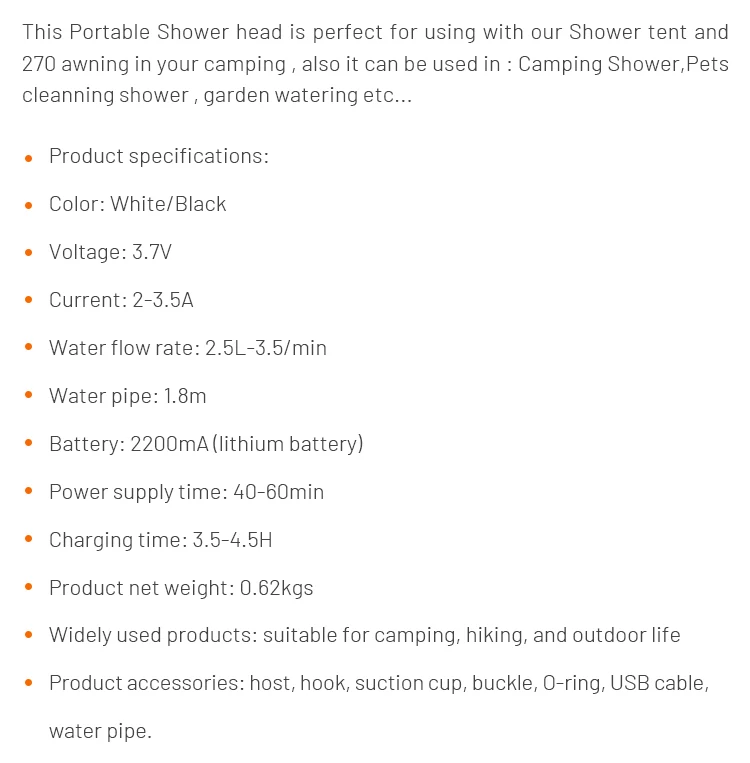 12 Volt Portable Solar 4x4 Camp Tank With Shower Bag For Camping Module ...