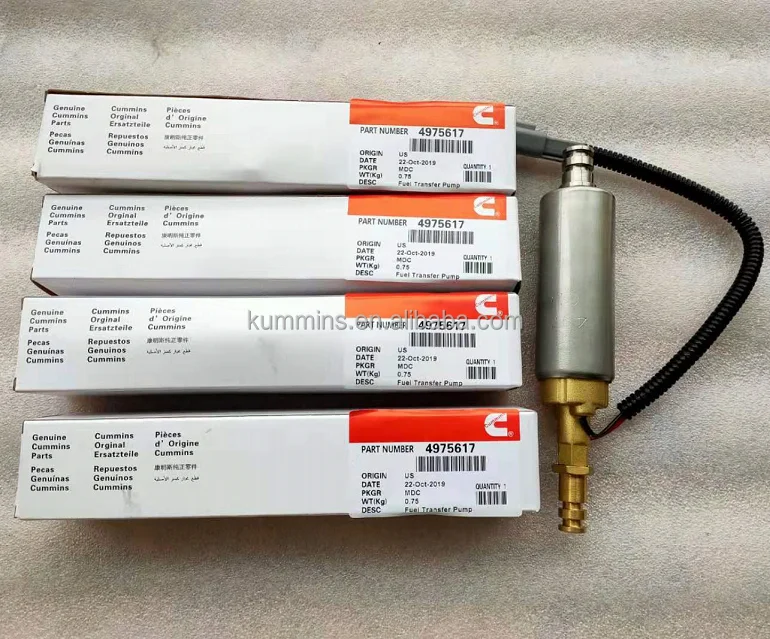 Qst30 Diesel Engine Electrical Fuel Transfer Pump 4295249 4975518 ...