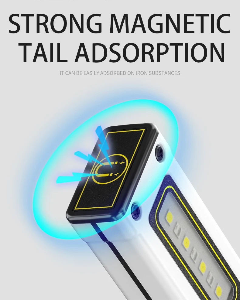 Portable Rechargeable LED Torch Light Aluminum Alloy Mini Flashlight ...