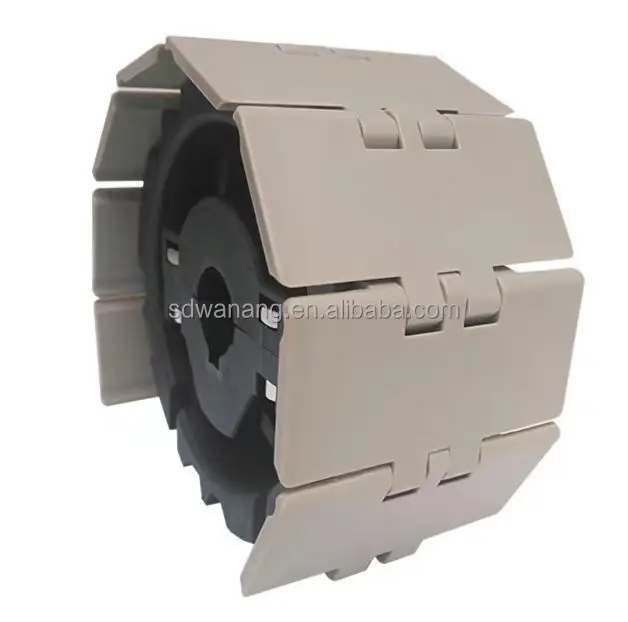 820-k450 Slat Top Chain Modular Plastic Chain Conveyor Hinge Type ...