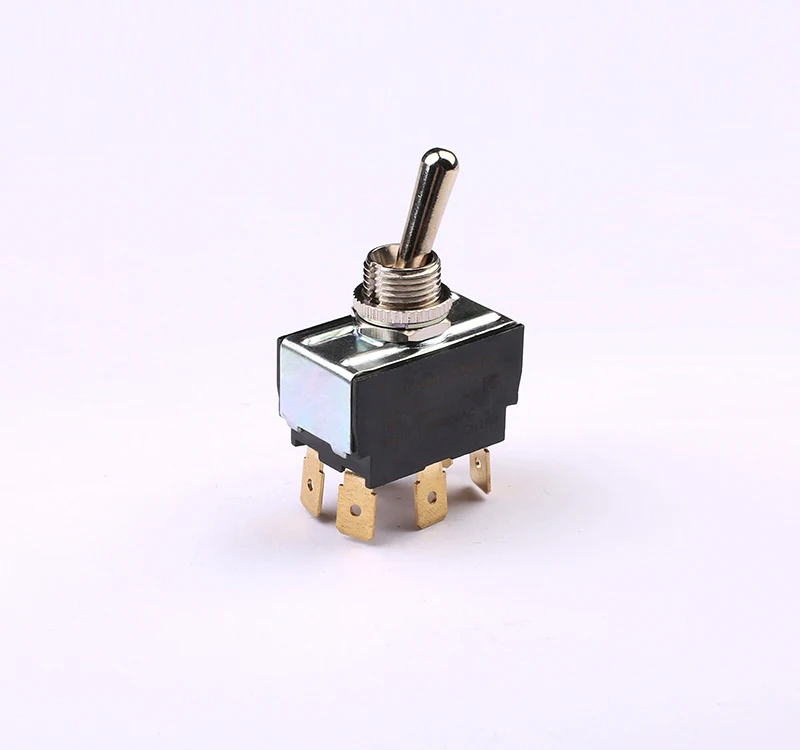 Mini High Amp 12mm Locking Switch Toggle Switch For Car 6 Pins Toggle ...