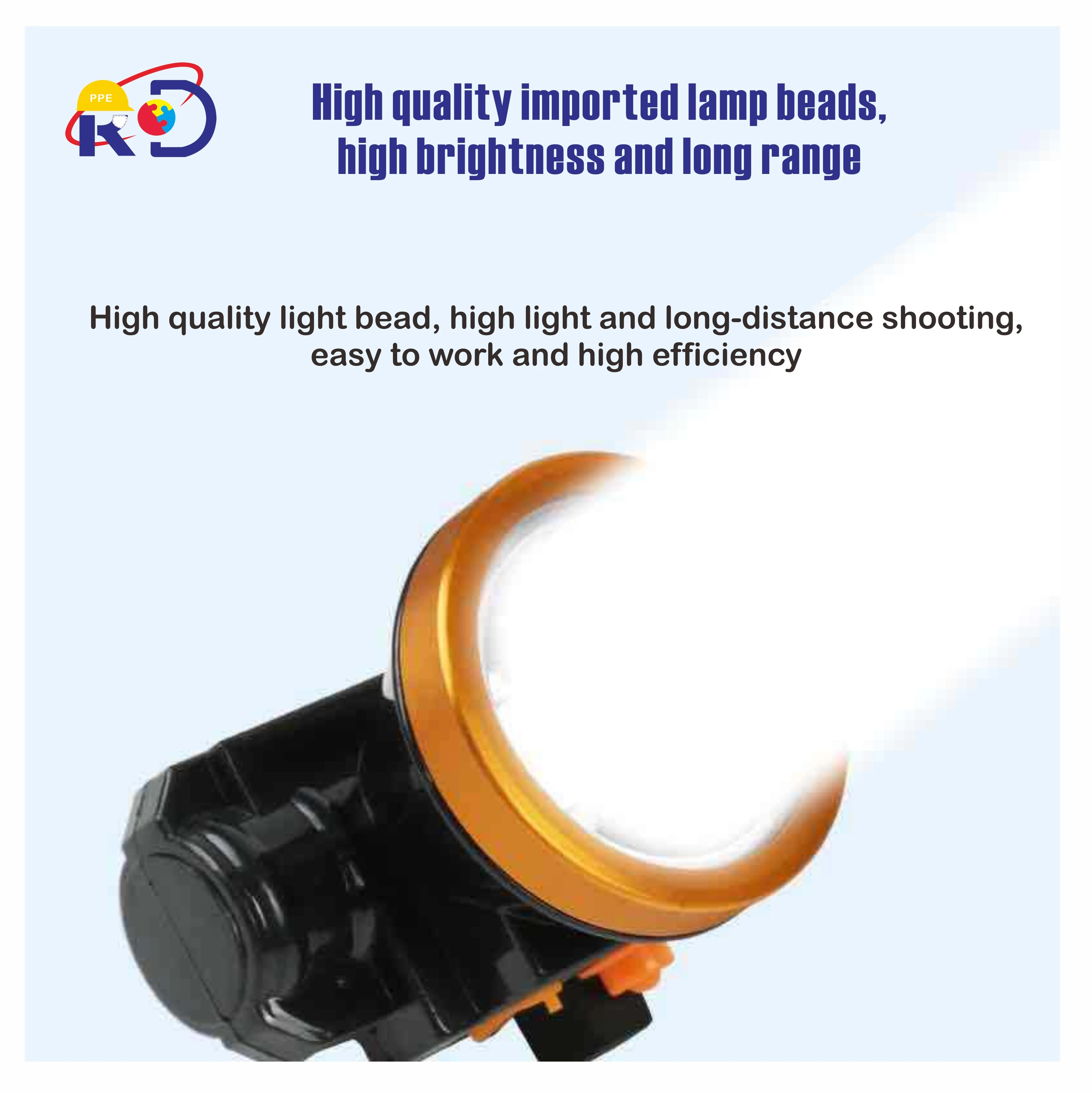 Snap On Helmet Led Rechargeable Head Lamp Miner's Lamp Long-range Head Lamp - Buy Snap On Helmet ...