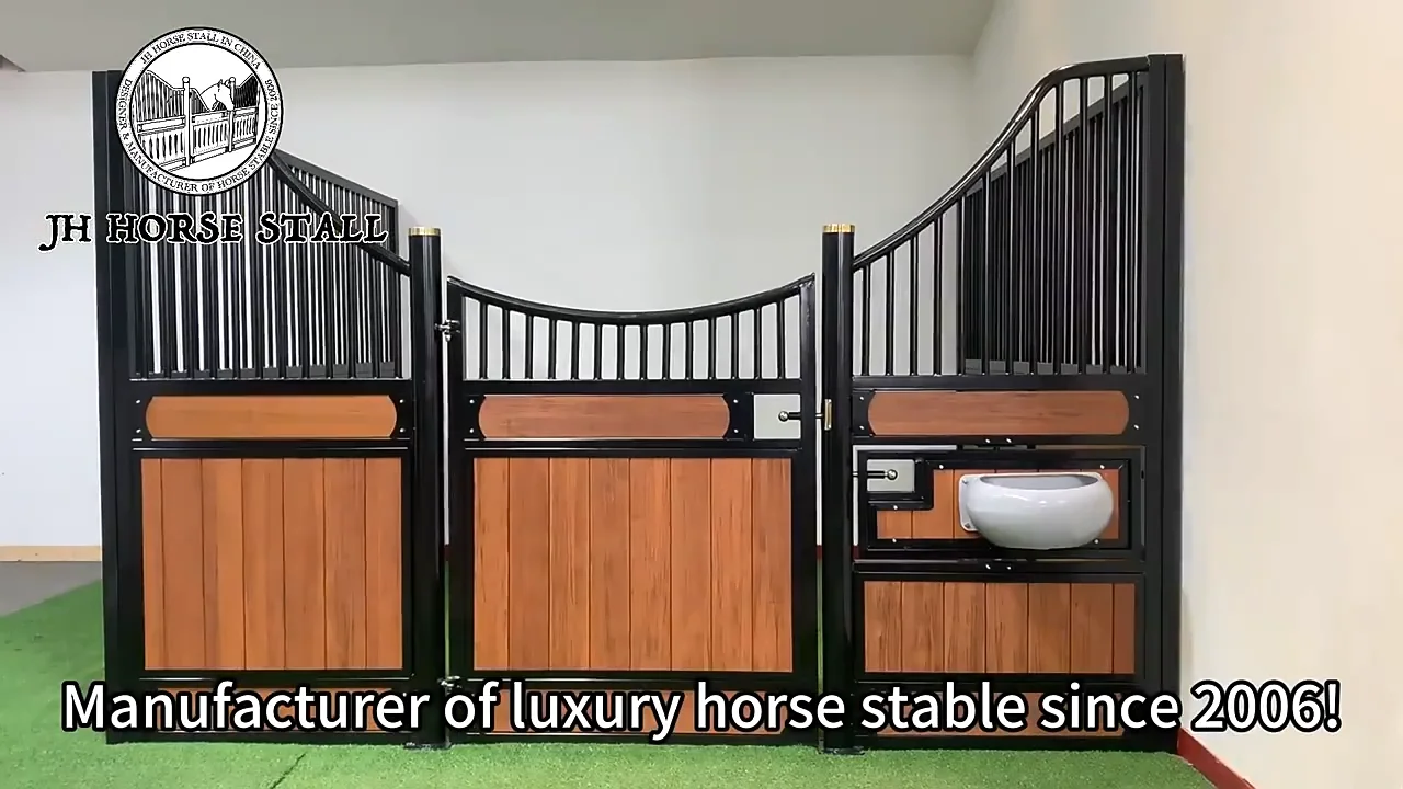 Jh Horse Box Stable Door Exterior Mesh Horse Stall Front With Hay ...