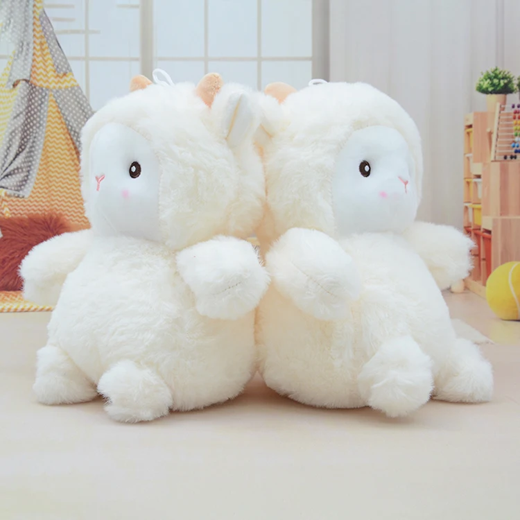 Cute Stuffed Sheep Toy Plush Doll Handmade Plush Wool Felt Shaun Plush Dog Soft Toys Baby Sheep ...