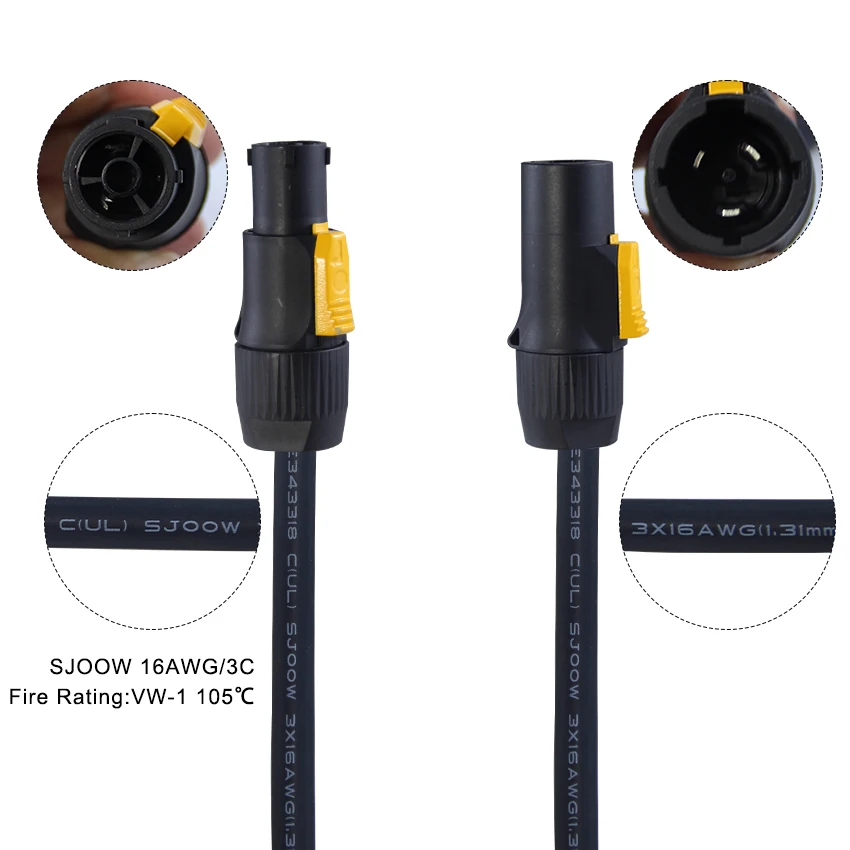 公NAC3MX和母NAC3FX户外电源插座扩展电源控制TRUE1插头电源线电缆| Alibaba.com