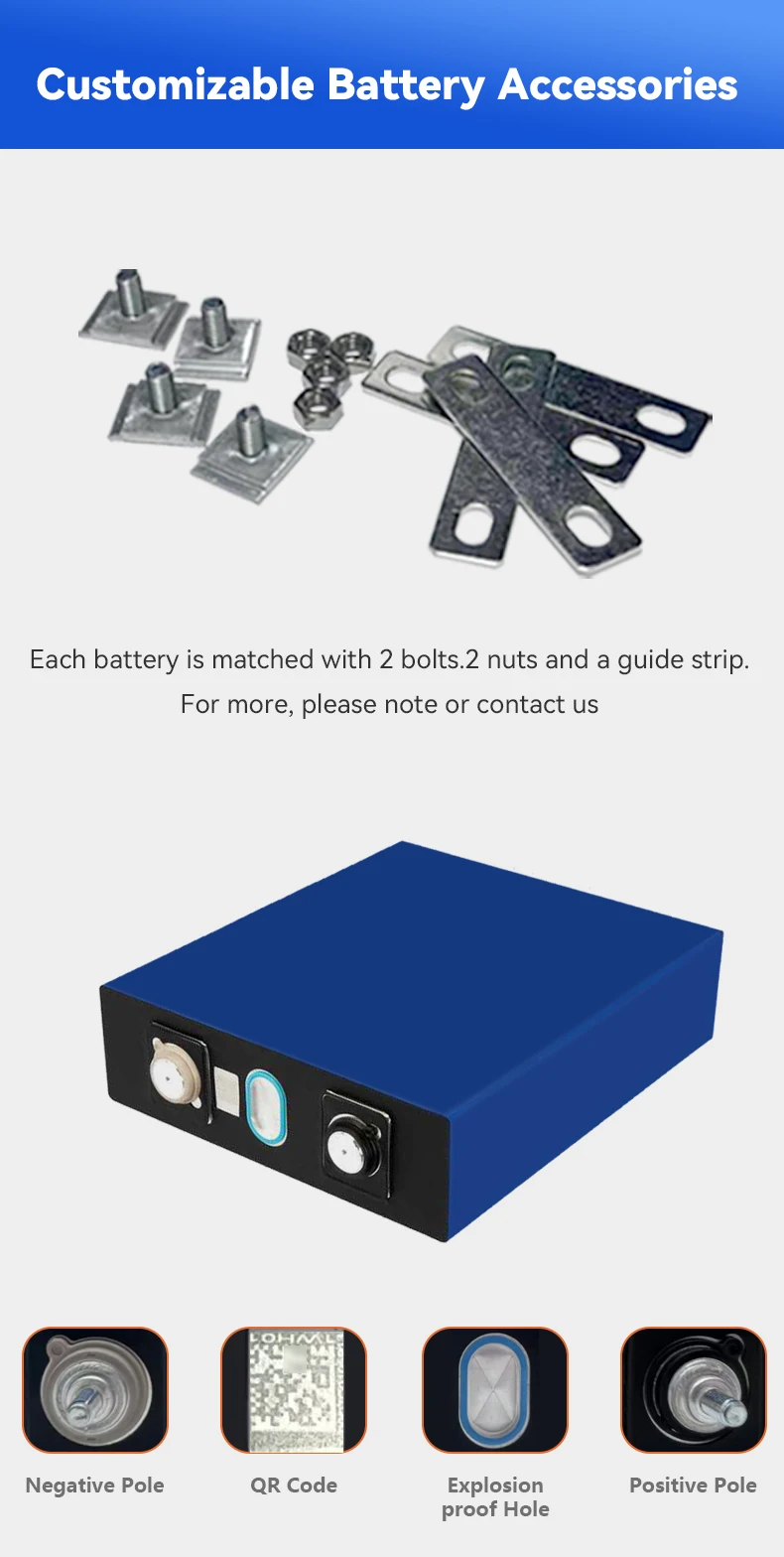 Cornex 3.2V 314Ah Lifepo4 Battery Cells 280Ah 320Ah 340Ah Prismatic ...