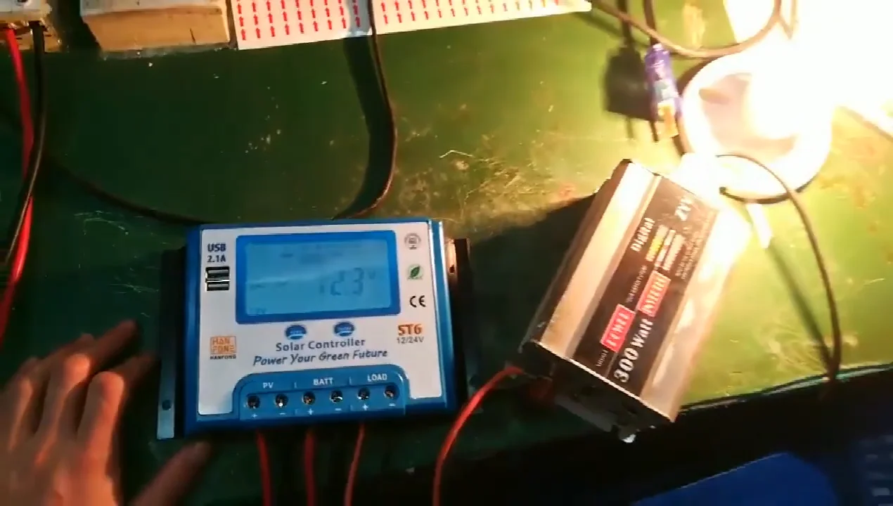 Pwm Solar Charge Controller 12v 24v 40a Dual Usb Port Solar Charge 1729