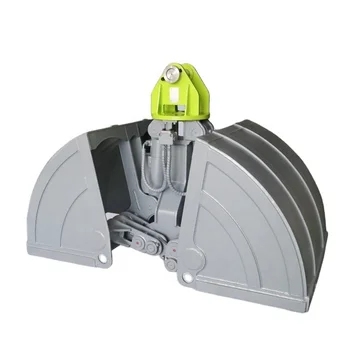 Excavator Mounted Underwater Bulk Cargo Hydraulic Clamshell Grab Bucket ...