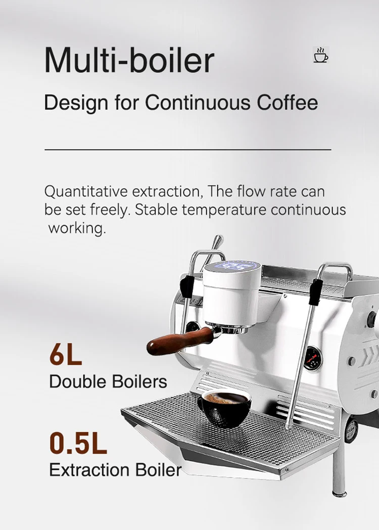 Italian Espresso Coffee Machine - Fully Automatic & Professional