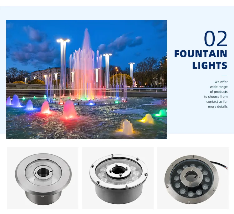 Stainless Steel Underwater Decor 12v 24v Colorful Rgb Dmx Led Ring ...