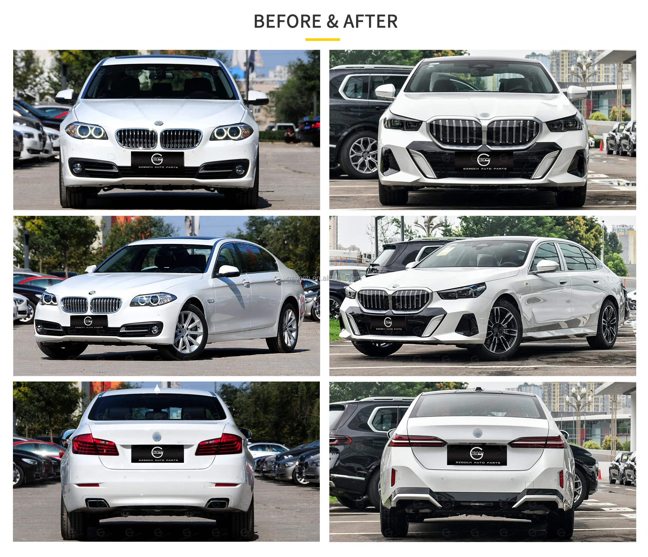 BMW 5 Series F10 F18 M Tech Body Kit & Bumpers - OEM | Wholesale