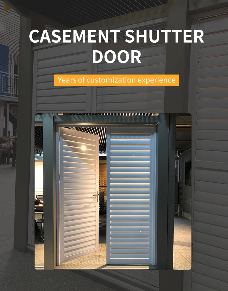 Aluminium Swing Casement Shutter Persianas - Durable & Stylish