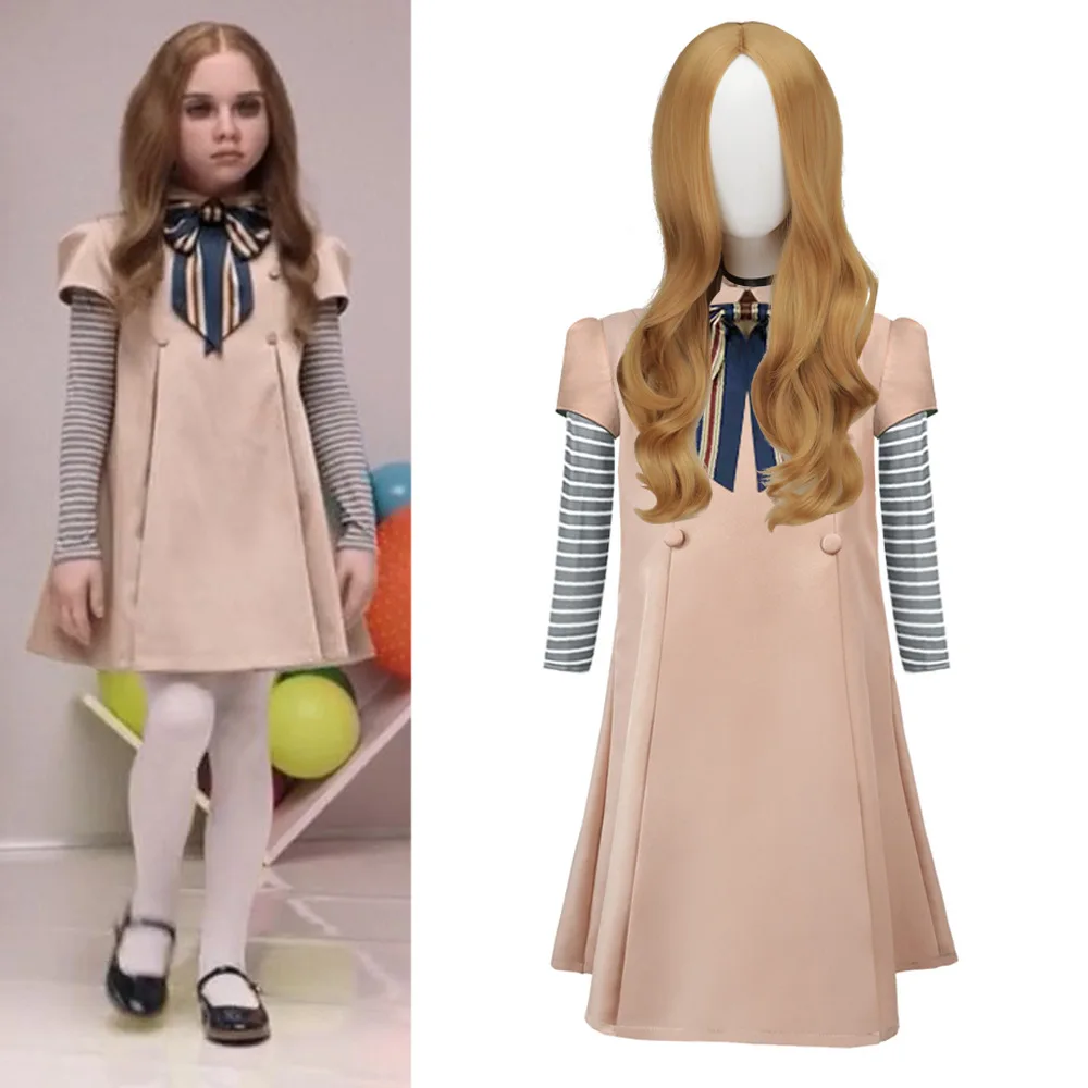 M3GAN Cosplay Costumes - Horror Film AI Doll Robots Dress