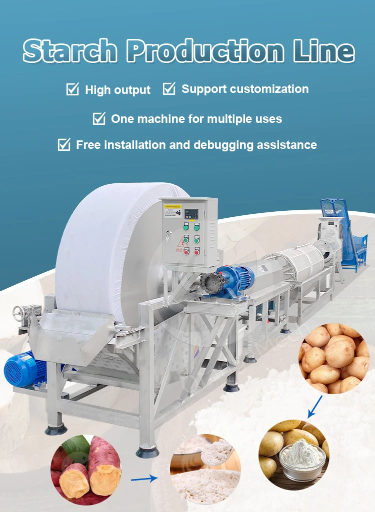 ORME Yam Starch Cassava Flour Make Machine Taro Powder Make Machine ...