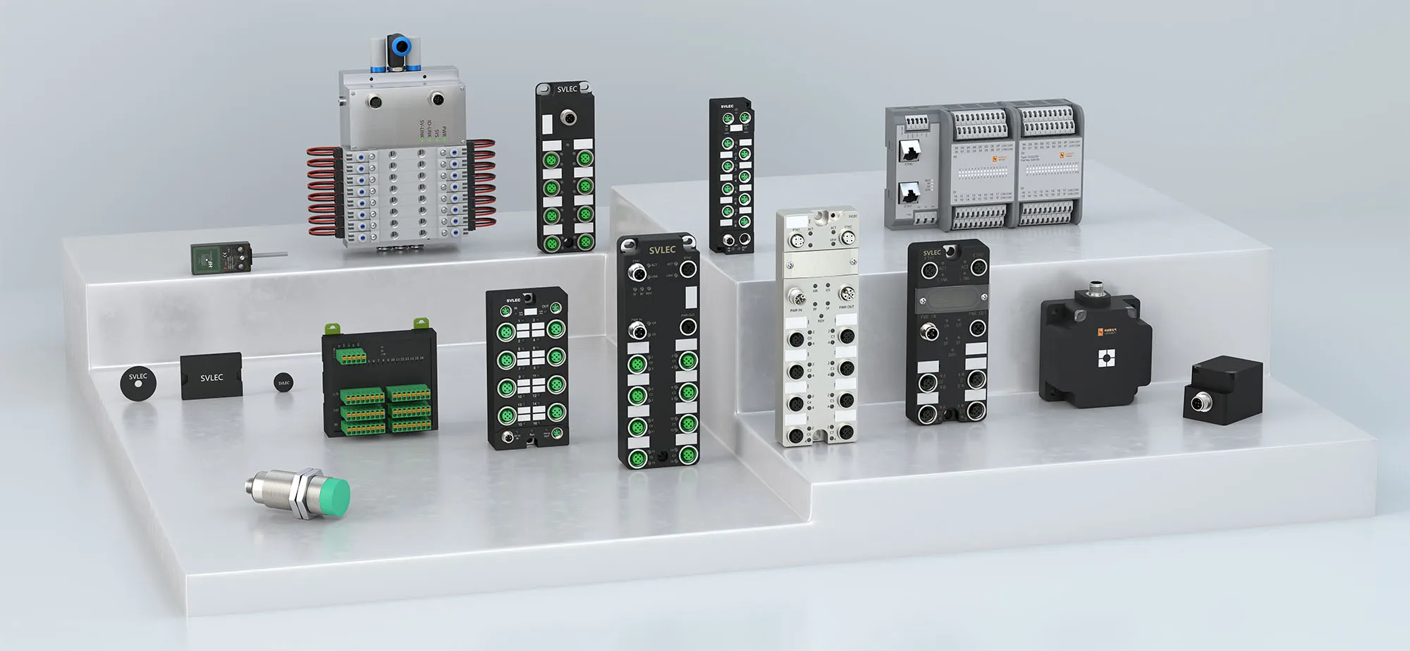 Svlec 16di 16do Profinet Remote Io Modules For Intelligent Control 