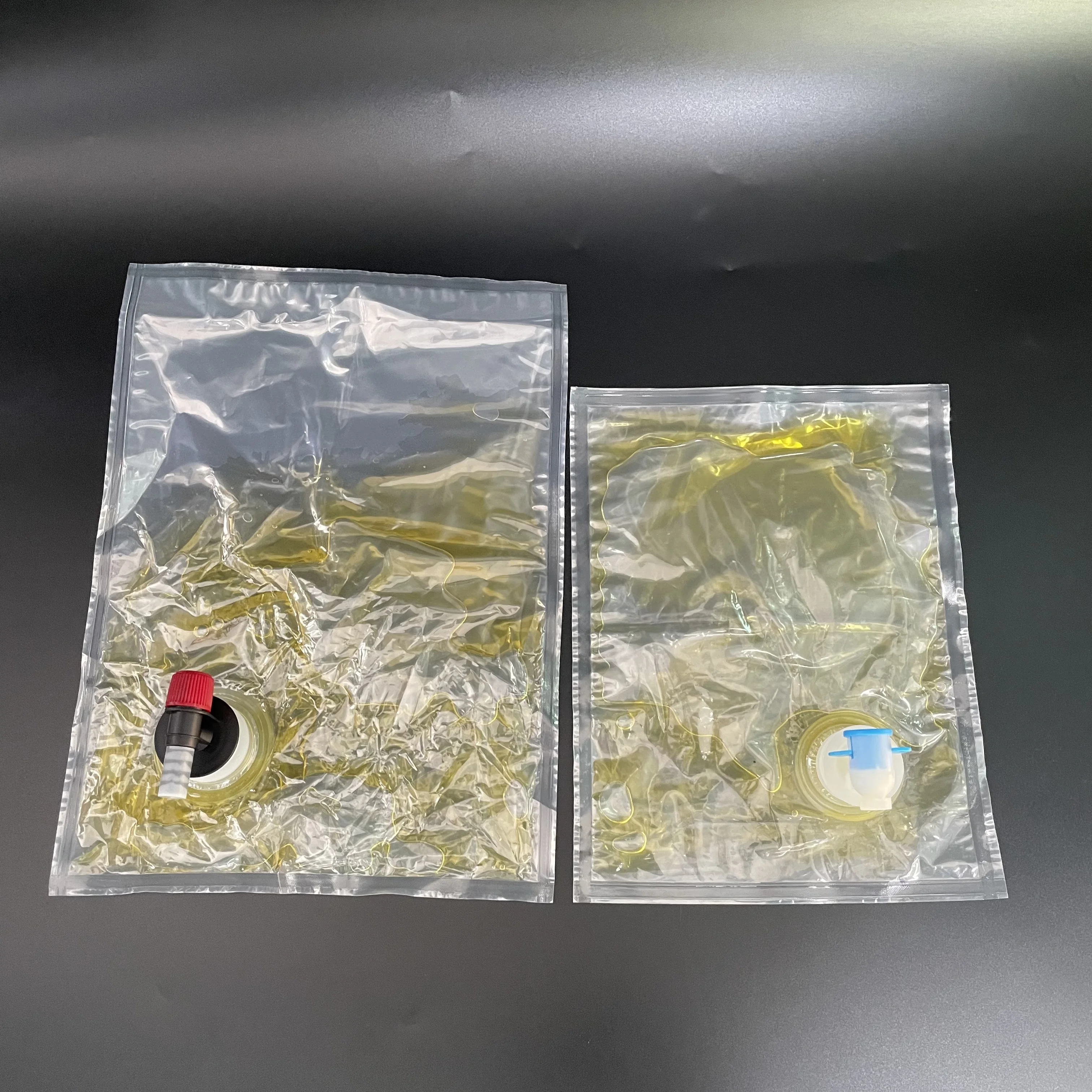 5l Transparent Cooking Oil Packaging Plastic Bib Bag Olive Oil ...