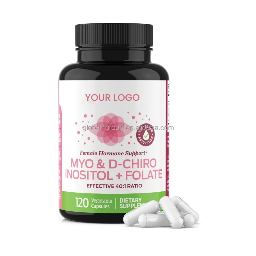 Your Logo Inositol Supplement Female Hormone Balance Support Myo D ...