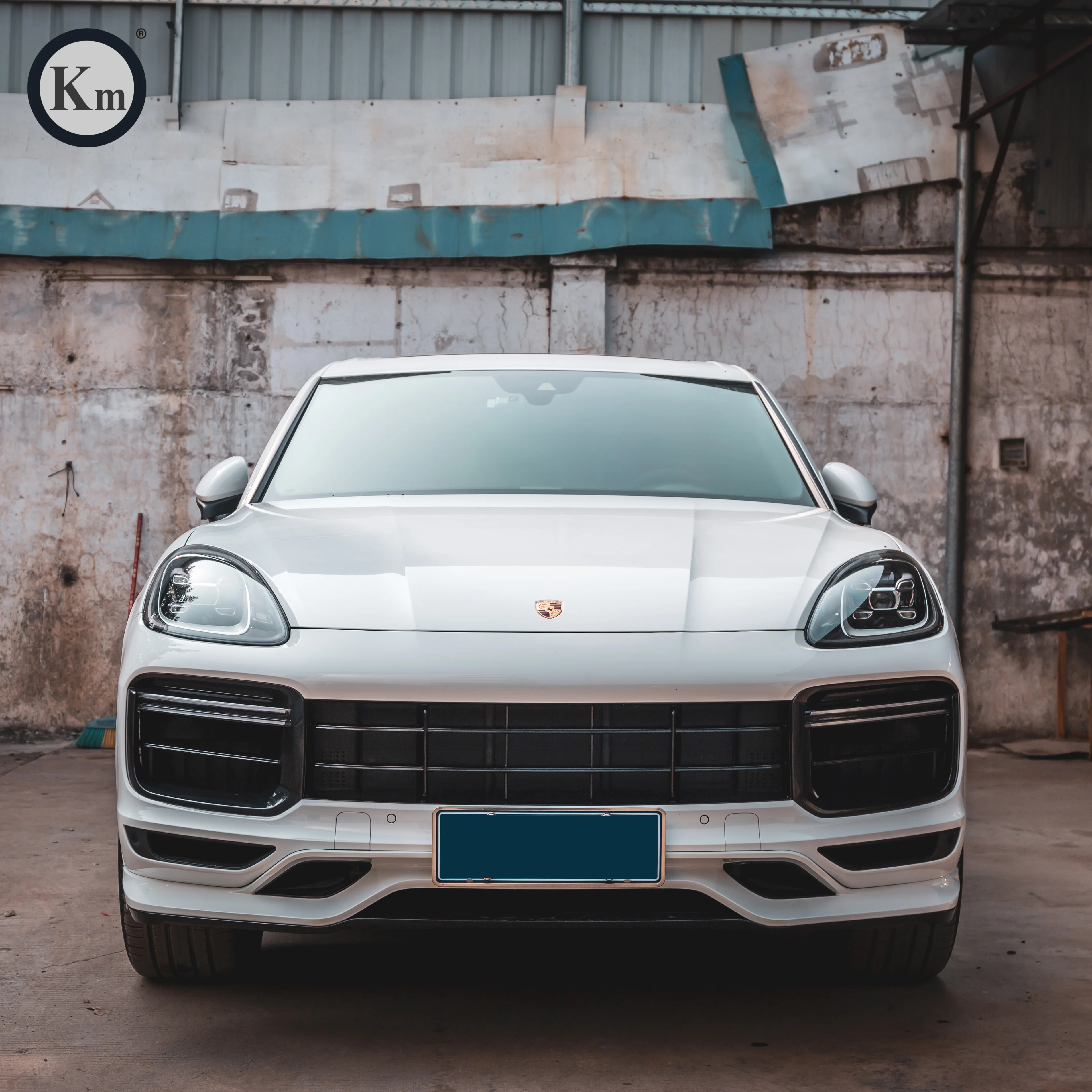KM for Cayenne 9Y0 upgrade Turbo-style techart kit bumper bodykit ...