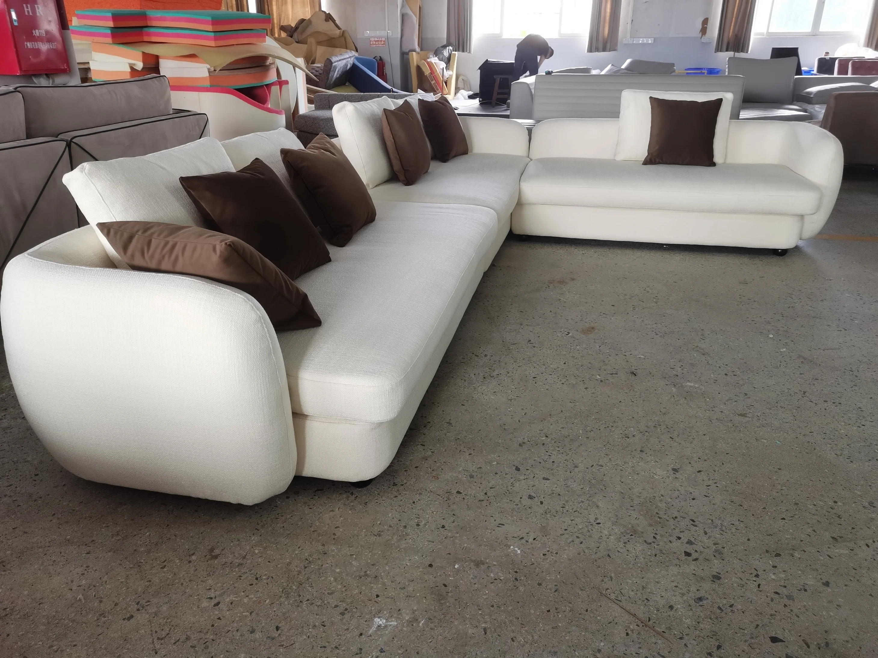 Luxury Lounge Italian Designer Couch - Modern Sectional Sofa