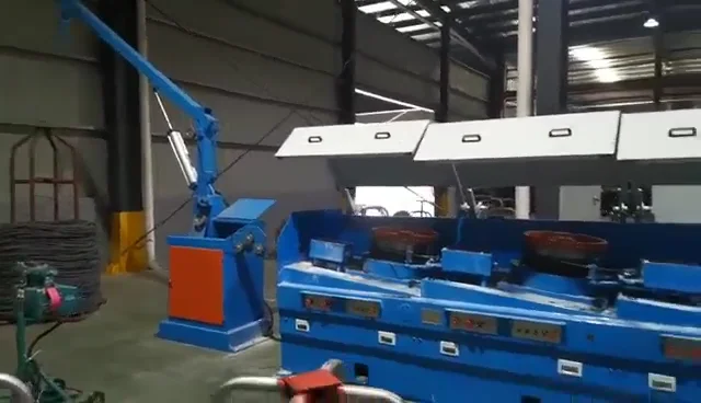 Steel Wire Drawing Machine Reduce Diameter With High Output - Buy Wire ...