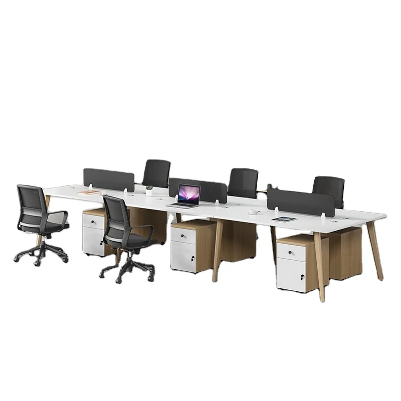 professional office desk single office desk with drawer 2 4 6 seater ...