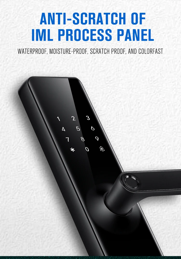 WIFI High Security Fully Automatic Smart Passcode Lock Biometric ...