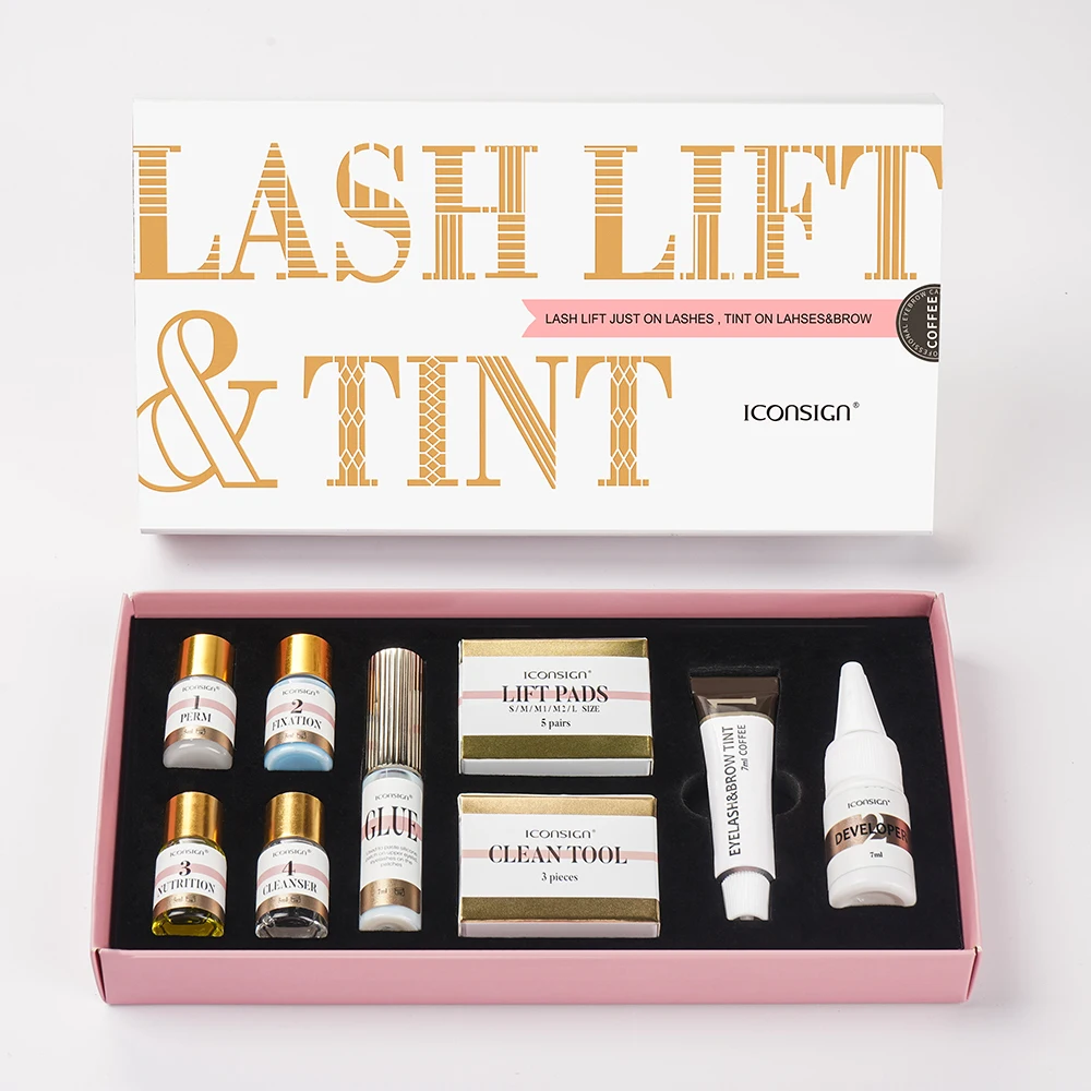 Iconsign Eyelash Perm Kit - Professional Lash Lift Set