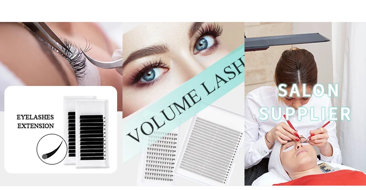 Ultra Dark Premade Mega Volume Fans Thin Base Eyelashes 5d 6d 7d 8d 10d ...