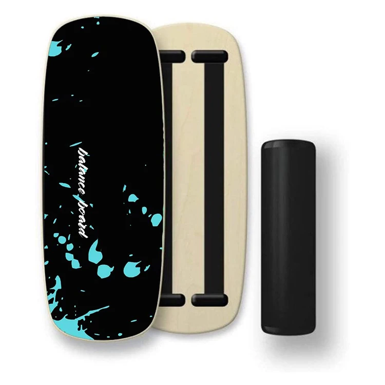 Wooden Balance Board Sports Trainer Flexibility Training Equipment ...