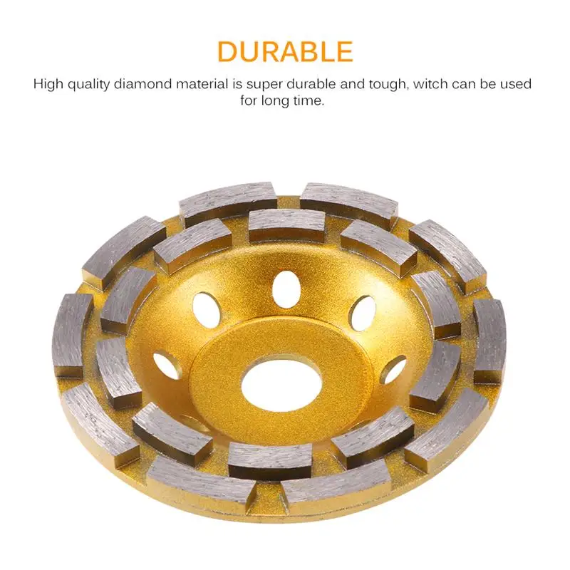 Factory Oem 125mm 5 Inch Diamond Cup Wheel Grinding Wheel With ...
