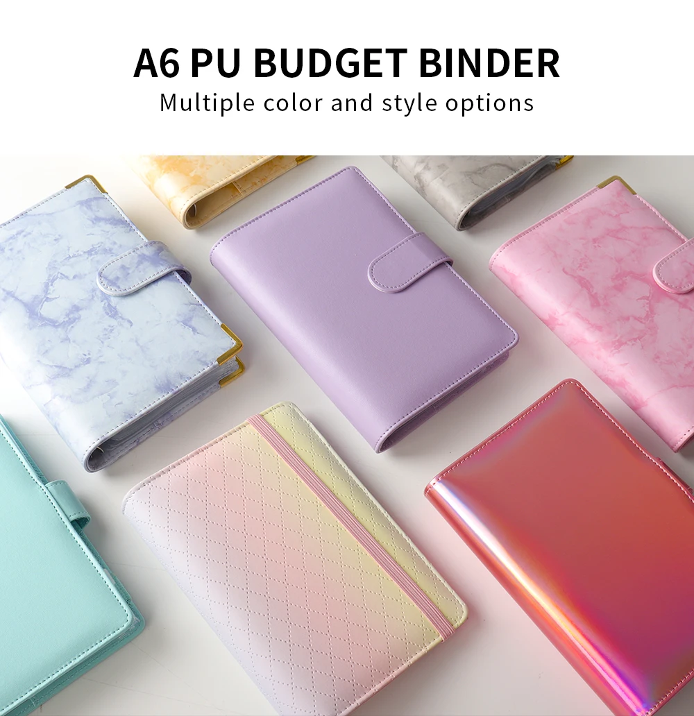 A6 Binder Budget Planner Wholesale Budget Binder With Cash Envelopes ...
