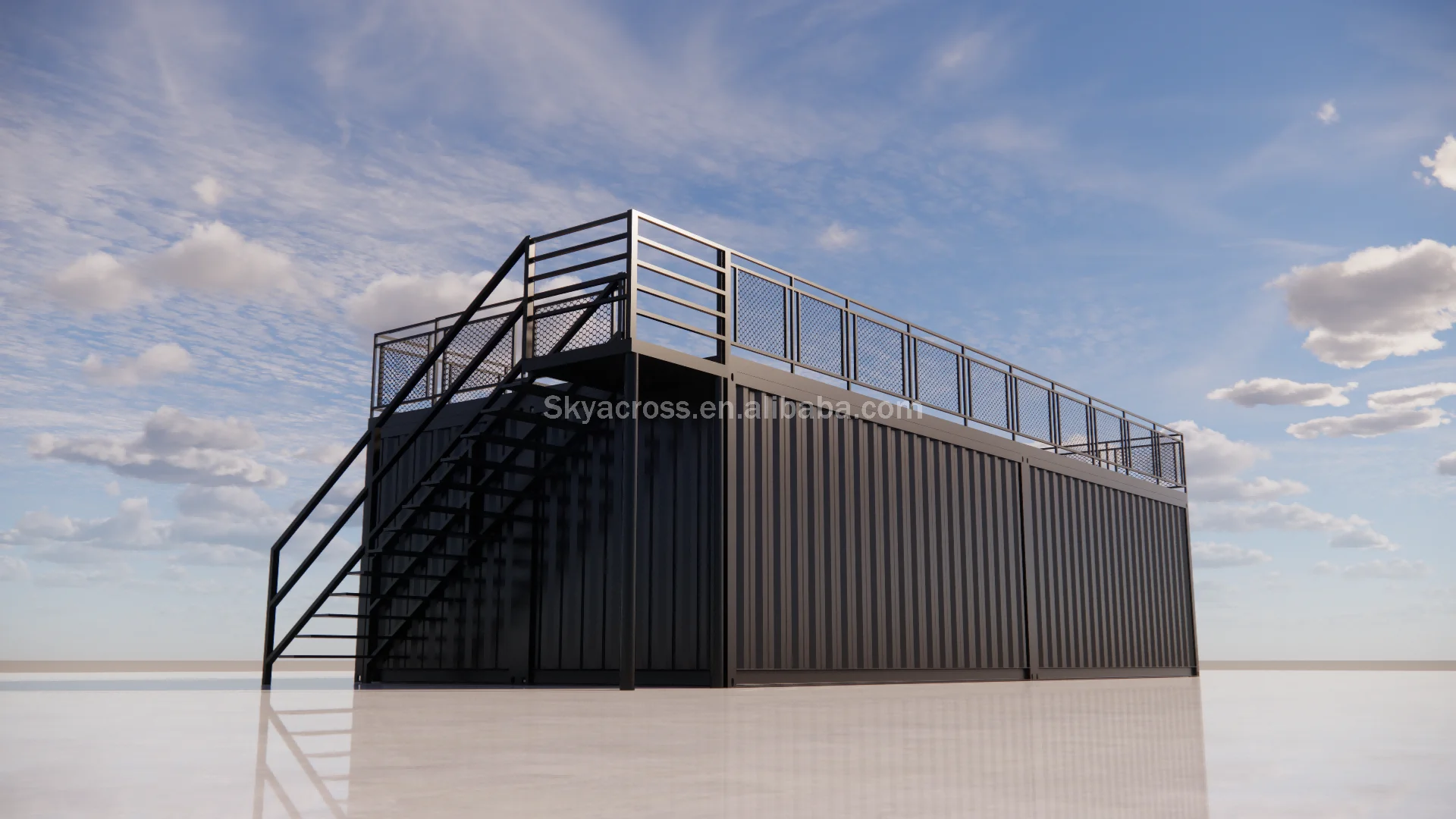 Modular Steel Buildings - Movable Prefab Container Restaurant