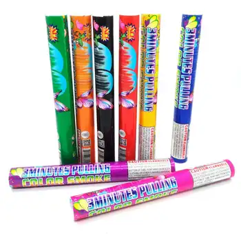 Chinese Professional Handheld Daytime Smoke Fireworks Flare Signal ...