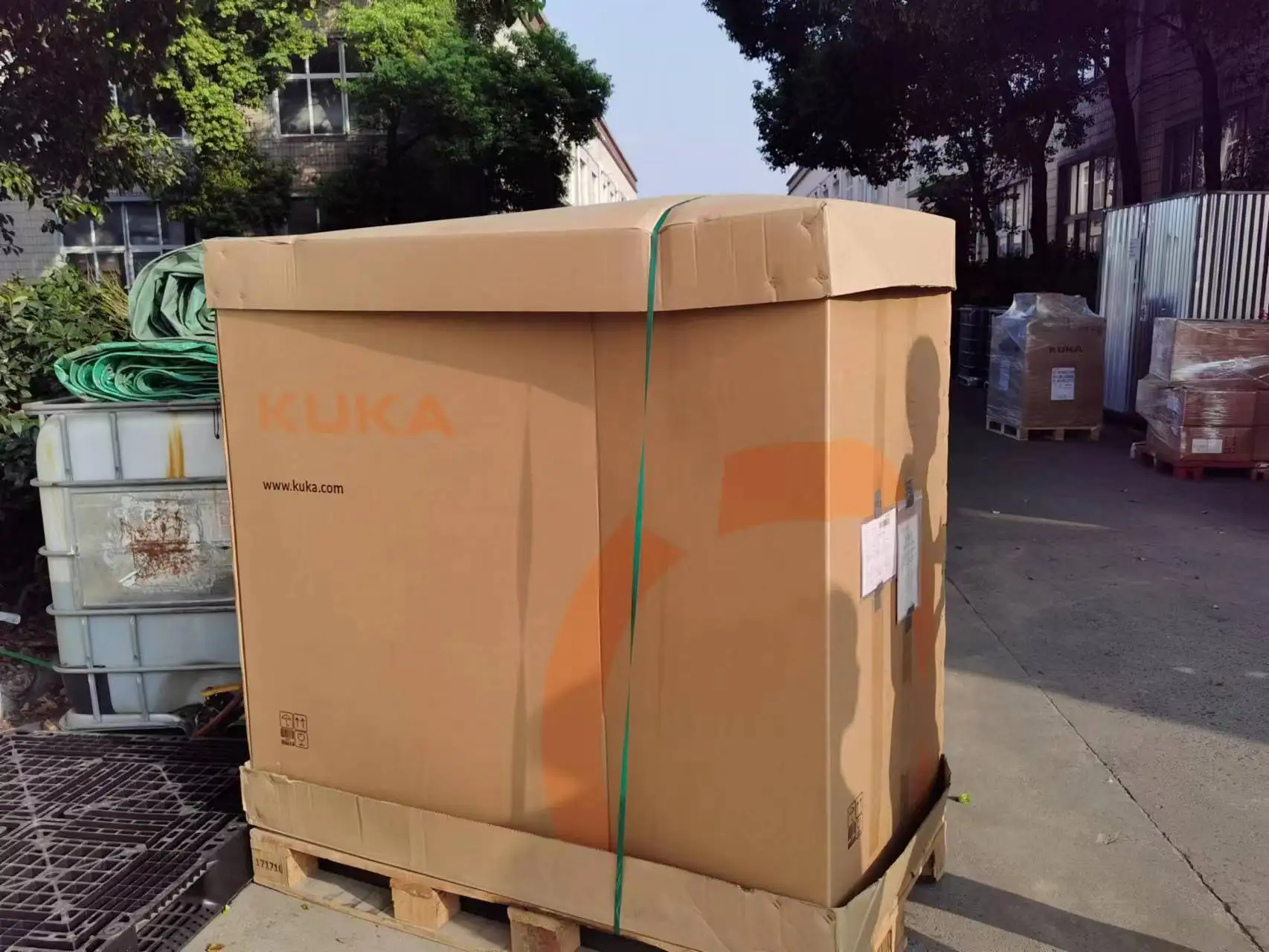 6 Axis Kuka KR50 R2500 Industrial Robot Arm with Linear Rail for ...