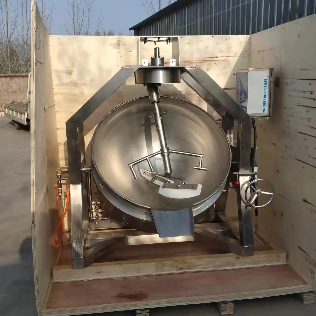 Industrial Small Electric Heating Double Steam Gas Jacket Jacketed ...