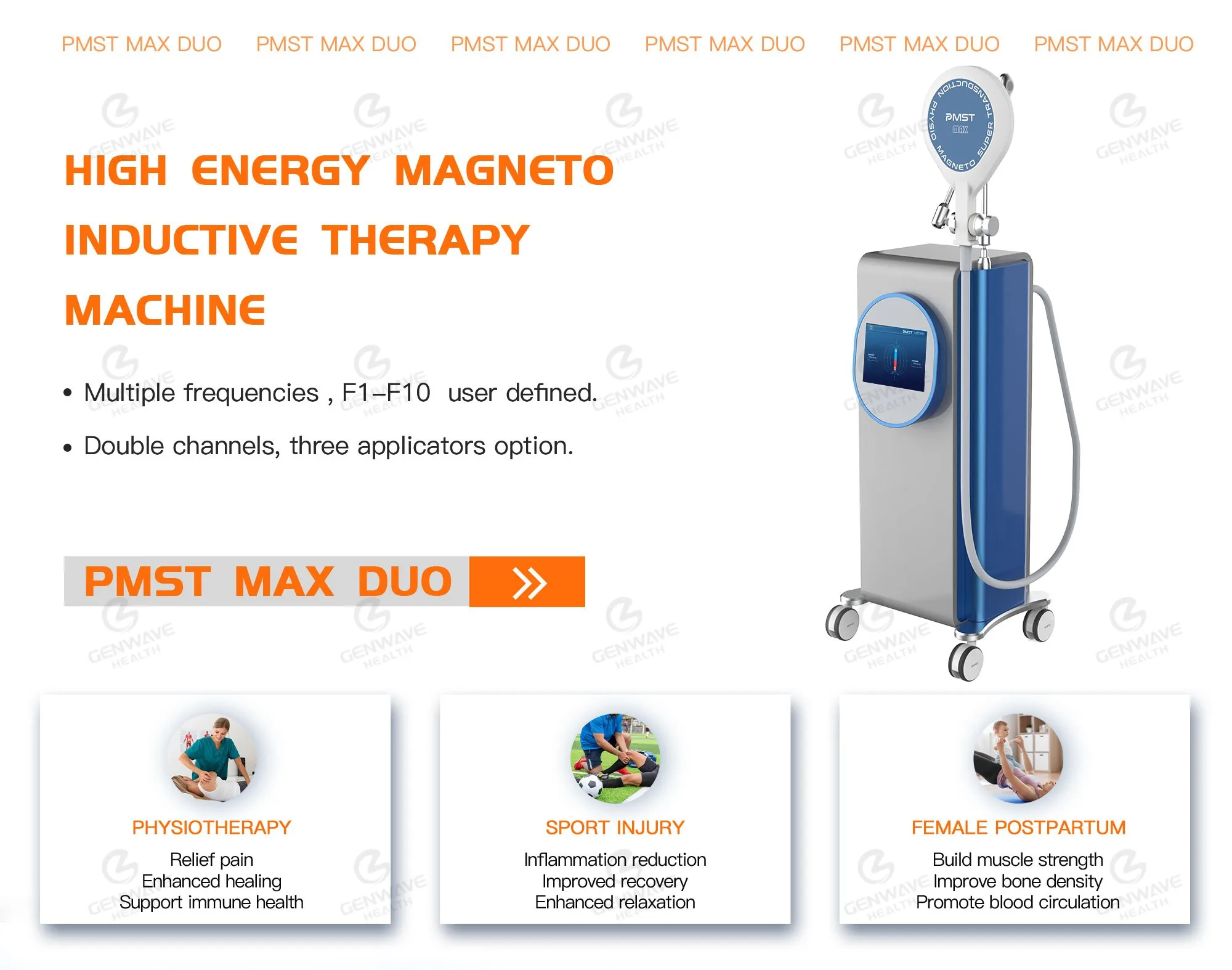Musculoskeletal Pain Relief with PMST MAX DUO Magnetic Therapy
