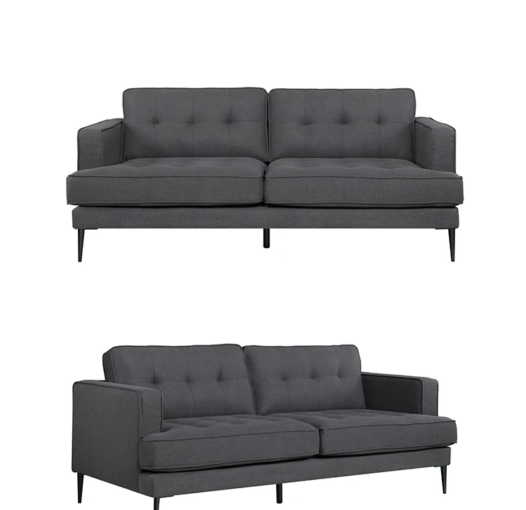 New Modern Fabric Sofa Set 2 3 Seater Sofas For Home Luxury Lounge ...