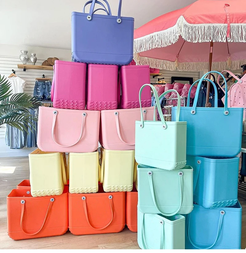2024 New Product Hand Tote Simply Southern Eva Bogg Beach Bag Eva Beach Hand Bag High Quality ...