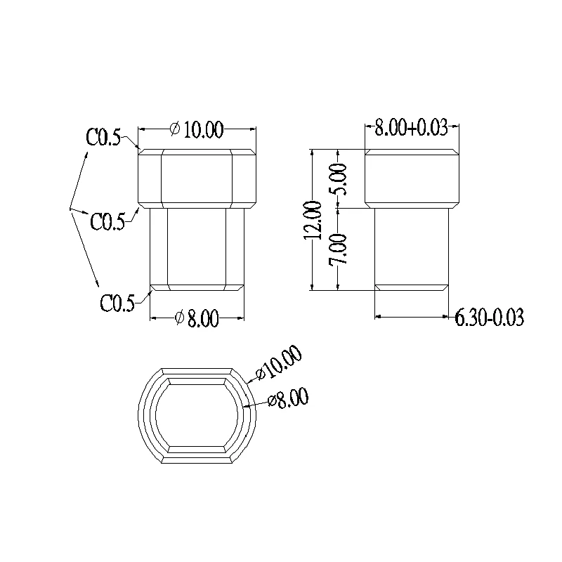 Lamp Hinge Small Metal Damper Hinges for LED Lamp Friction Torque Hinges
