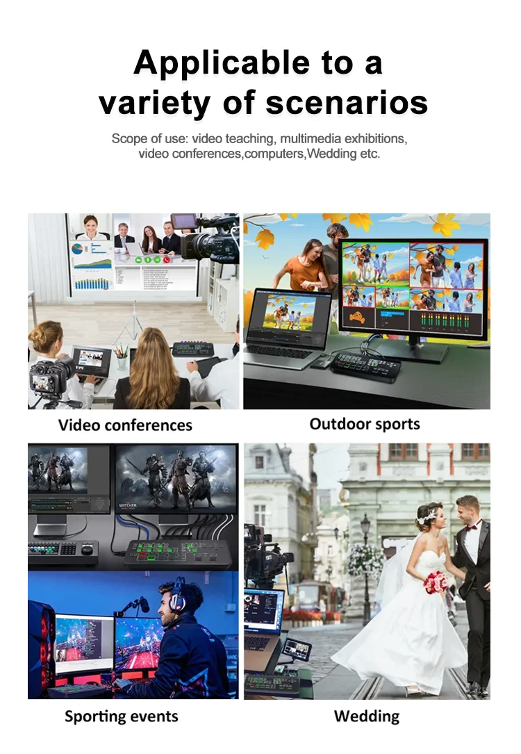 Kensence Video Switcher - Streaming & Broadcasting Tools