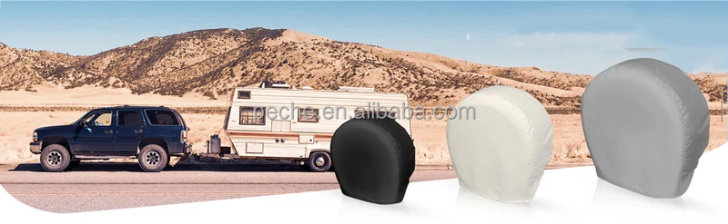 Customizable 600d Polyester Spare Tire Covers For Suv Wheel Protector ...