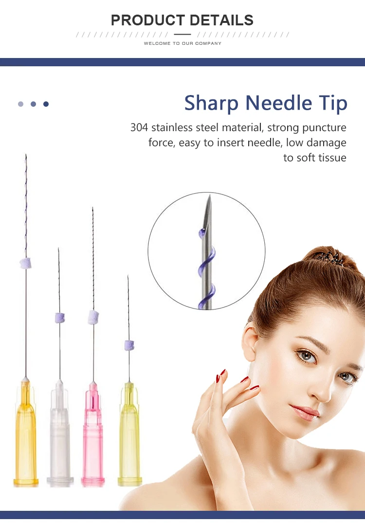 Cheap Surgical Suture Fine Thread Lift Needles,Face Lifting Thread Pdo ...