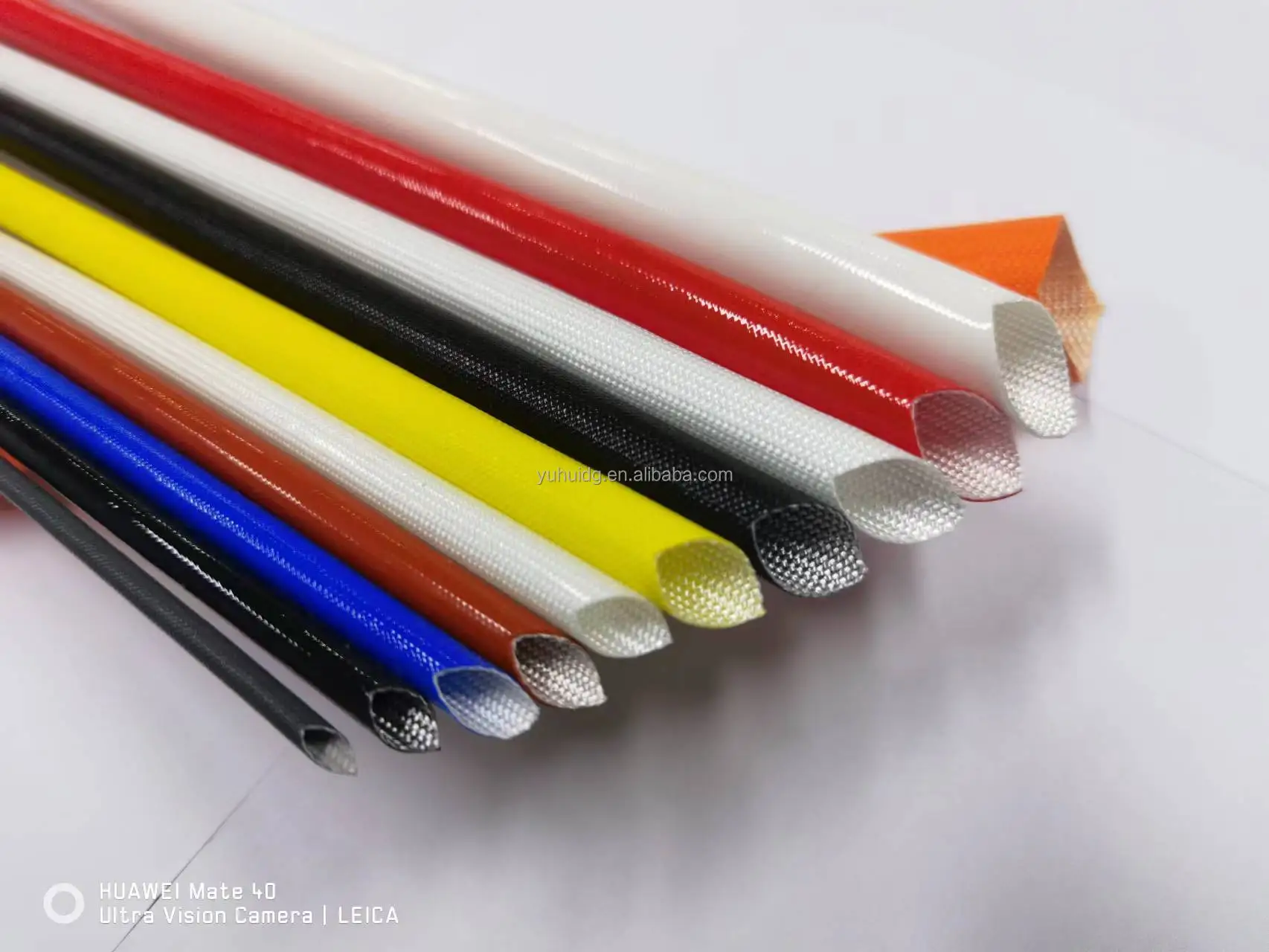 Pvc Fiberglass Sleeve Pvc Coated Fiberglass Sleeve Pvc Resin Insulating ...