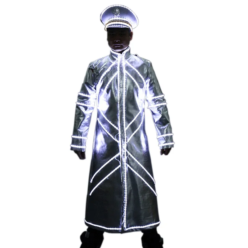 Bar Led Luminous Prom Dress Adults Stage Performance Clothing Led Dress ...