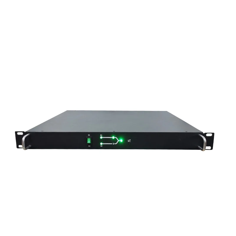 19 Inch Rack Mount Single Phase STS Static Transfer Switch 16a for Data ...
